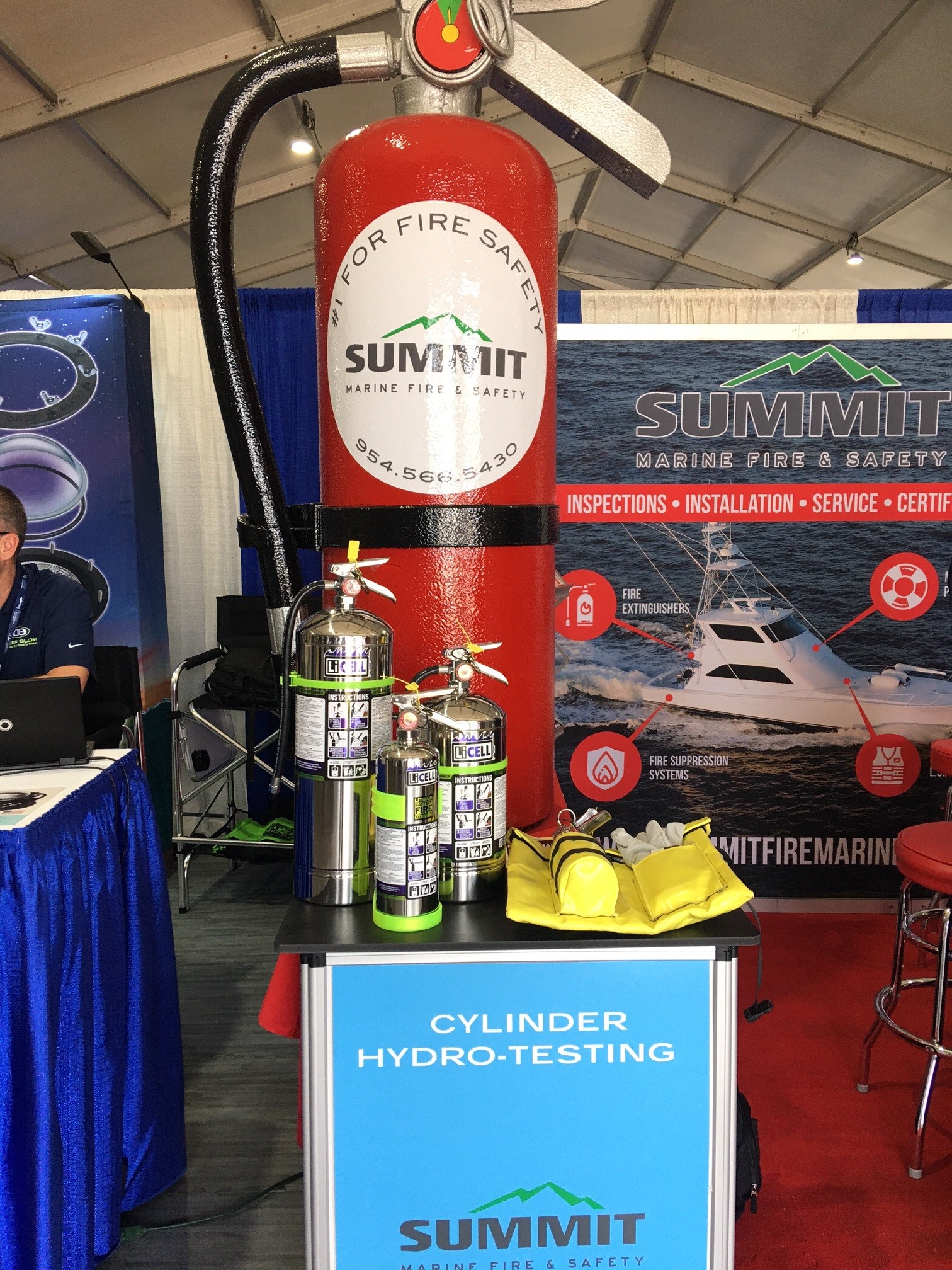 Sea-Fire at St. Petersburg Power & Sailboat Show 2023 - Sea-Fire Marine
