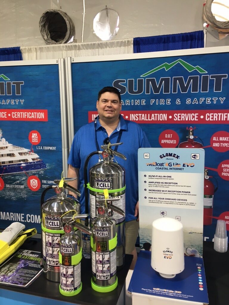 Sea-Fire at the Palm Beach International Boat Show - Sea-Fire Marine